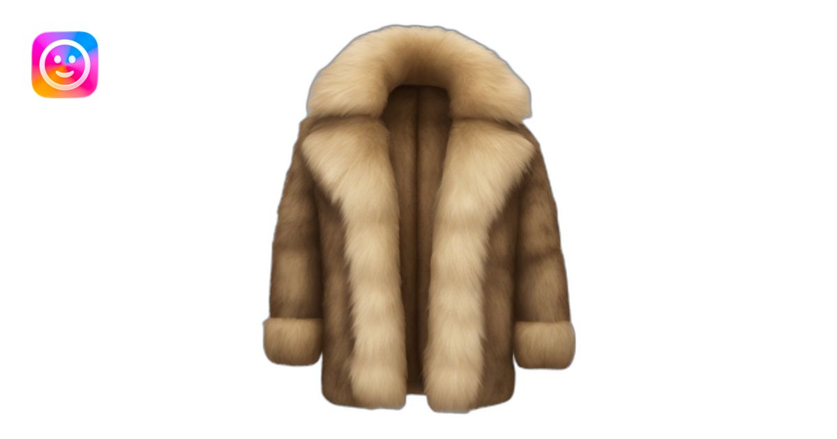 Fur coat emoji | AI Emoji Generator