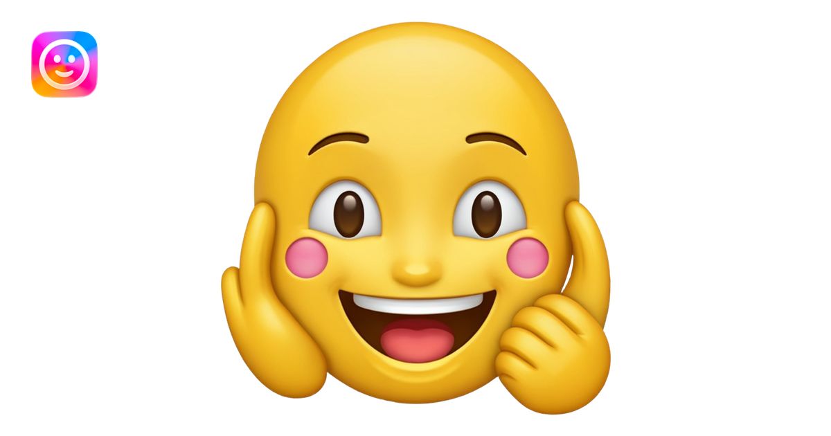 laughing iphone emoji with 555 text on it emoji | AI Emoji Generator