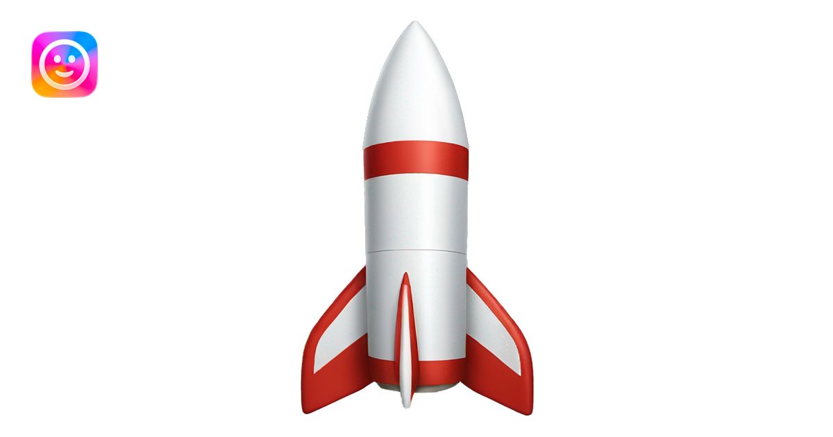 Rocket Emoji emoji | AI Emoji Generator