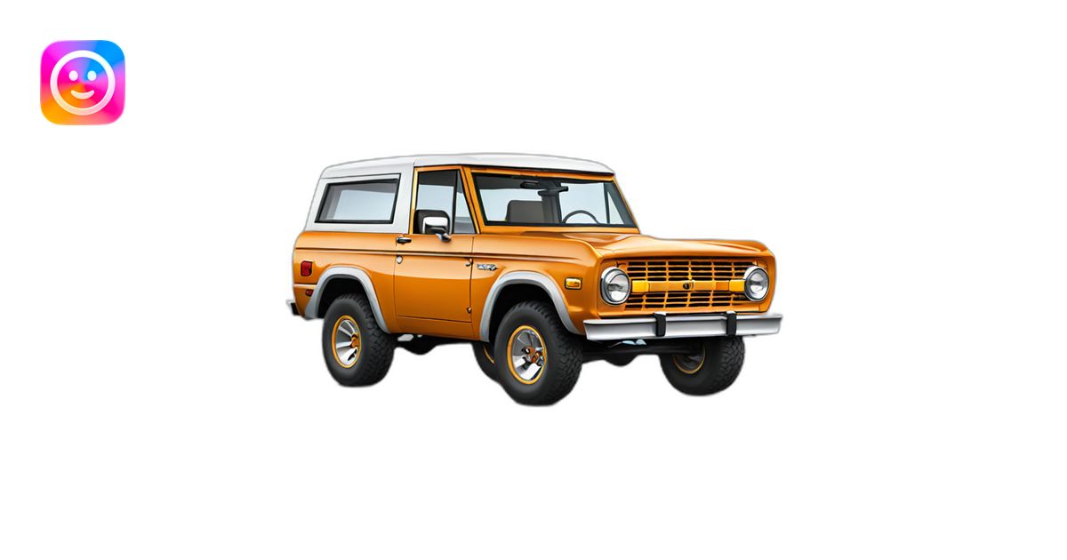 Ford bronco emoji | AI Emoji Generator