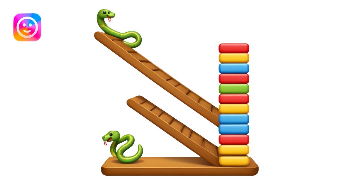 snake ladder emoji | AI Emoji Generator