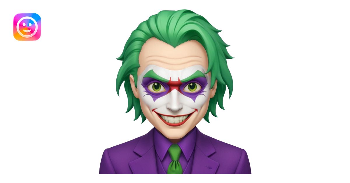 the joker emoji | AI Emoji Generator