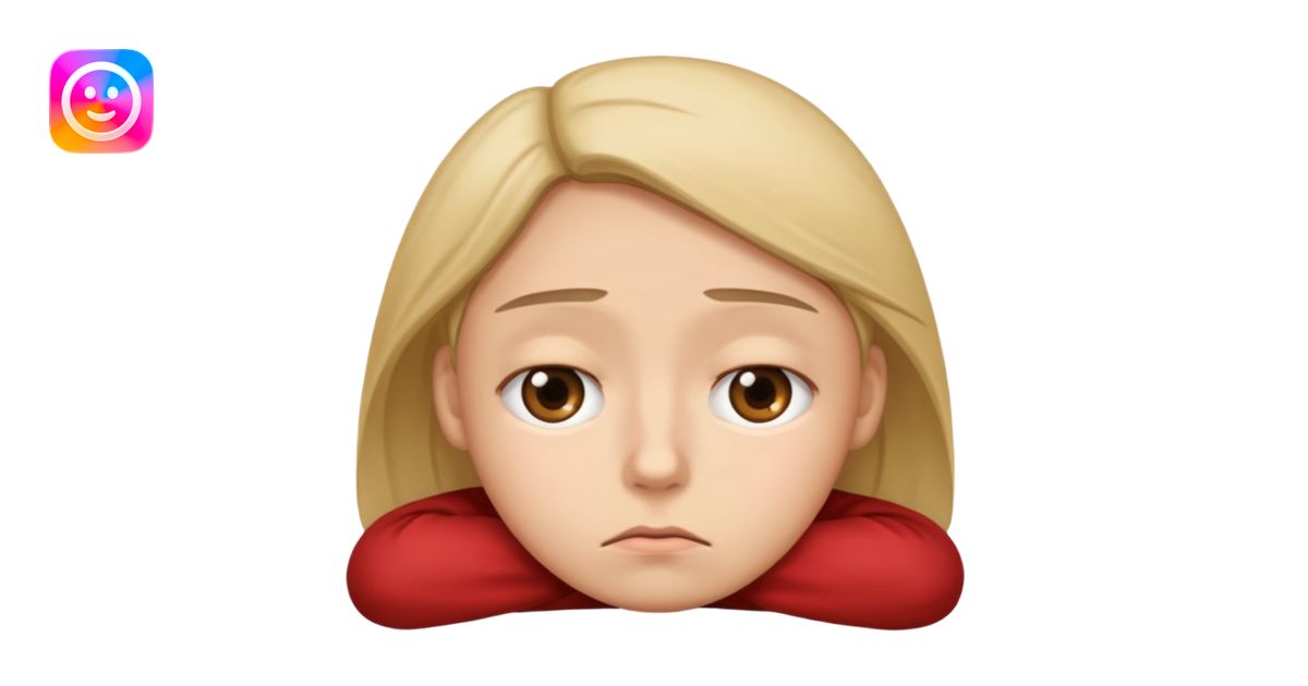 Dull and sleepy emoji | AI Emoji Generator