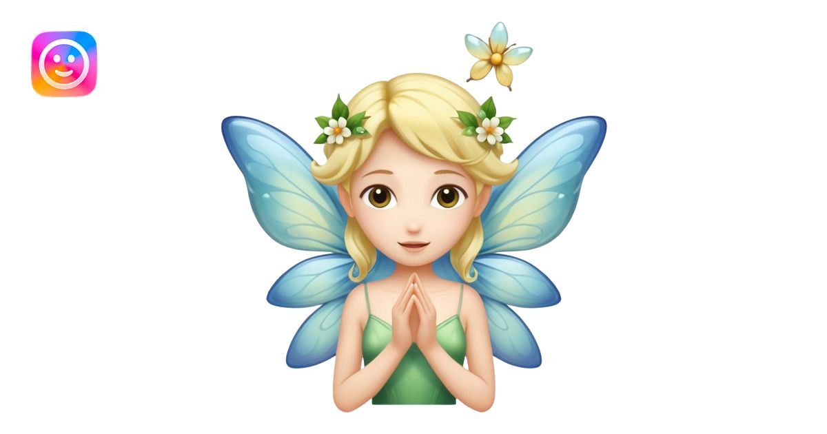 Airy fairy emoji | AI Emoji Generator