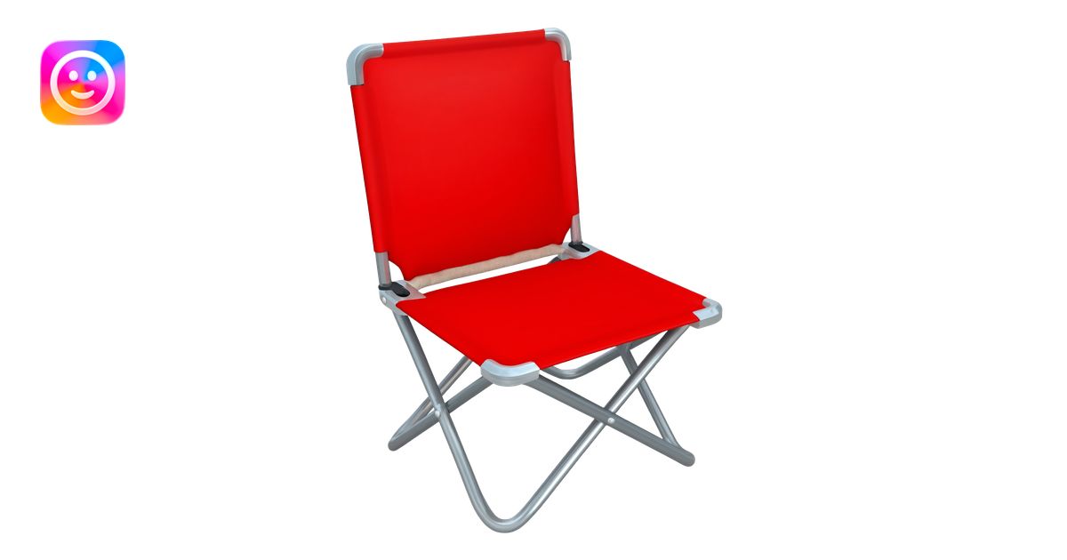 Camping chair emoji | AI Emoji Generator