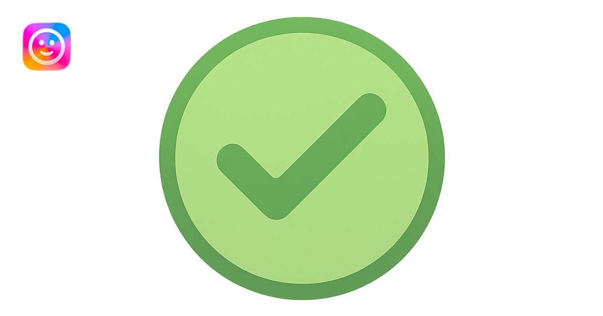tick icon, rounded, lineal color, modern, friendly, rounded edges icon ...