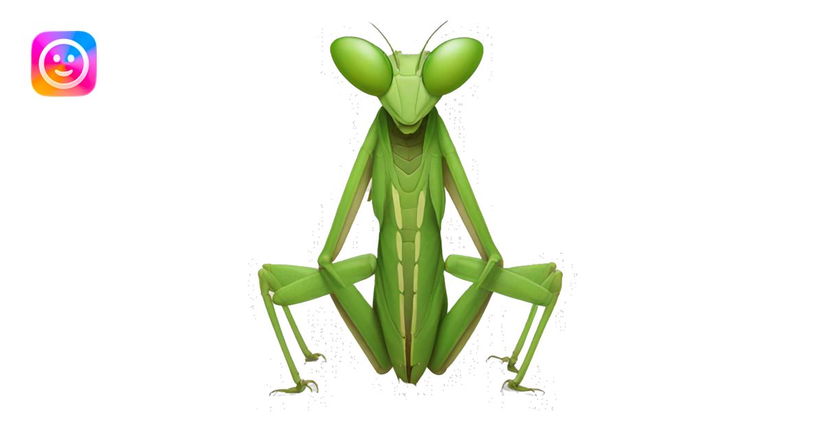 Praying mantis emoji | AI Emoji Generator