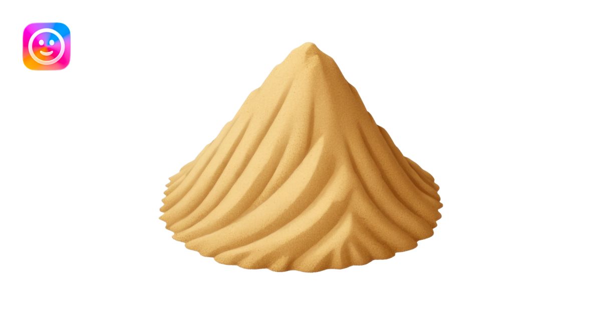 sand emoji | AI Emoji Generator