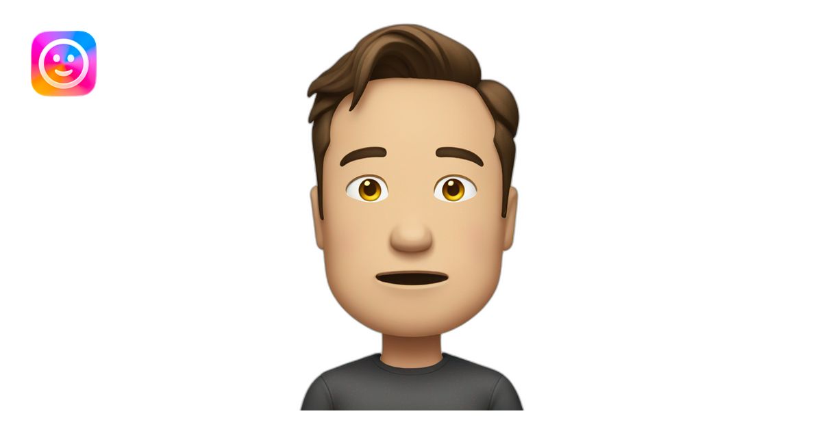 Elon musk shrug emoji | AI Emoji Generator