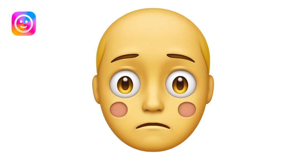sad face emoji, classic style emoji | AI Emoji Generator