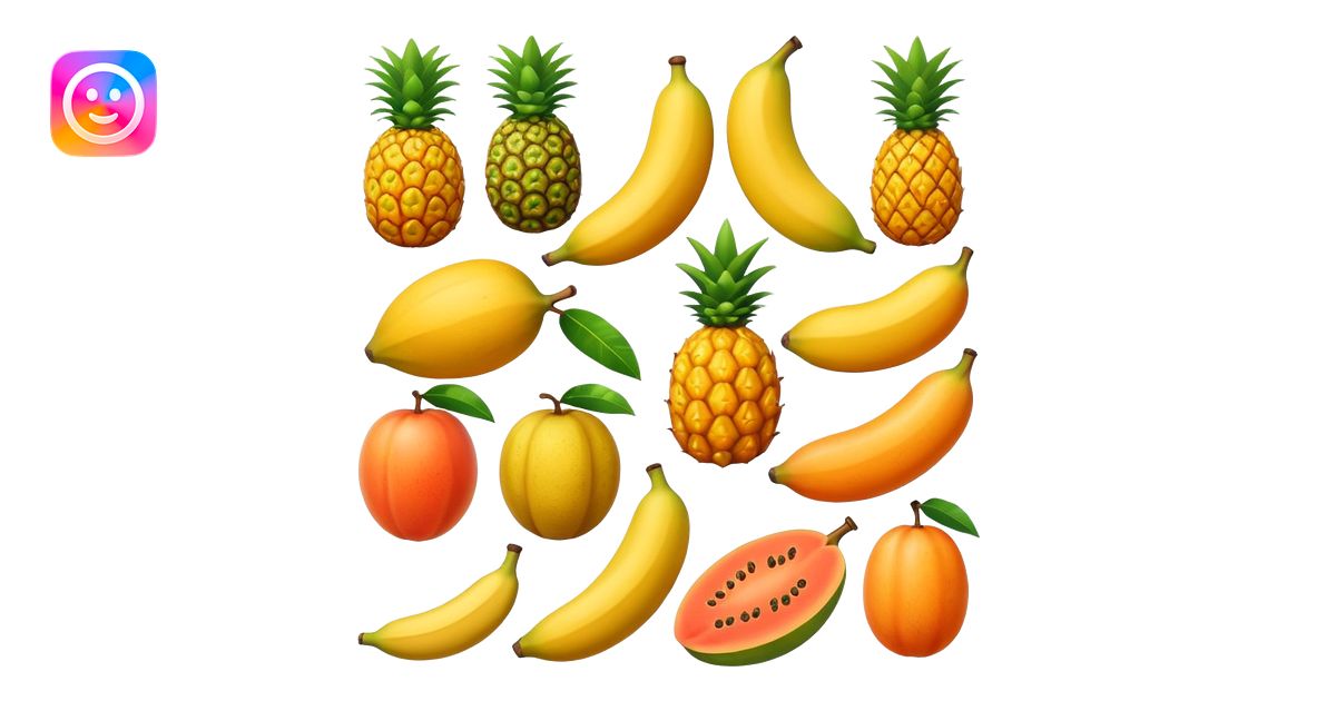 tropical fruit emoji | AI Emoji Generator