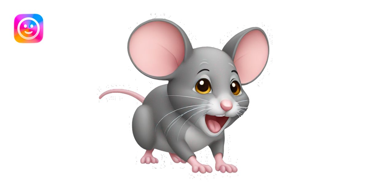 Mouse emoji | AI Emoji Generator