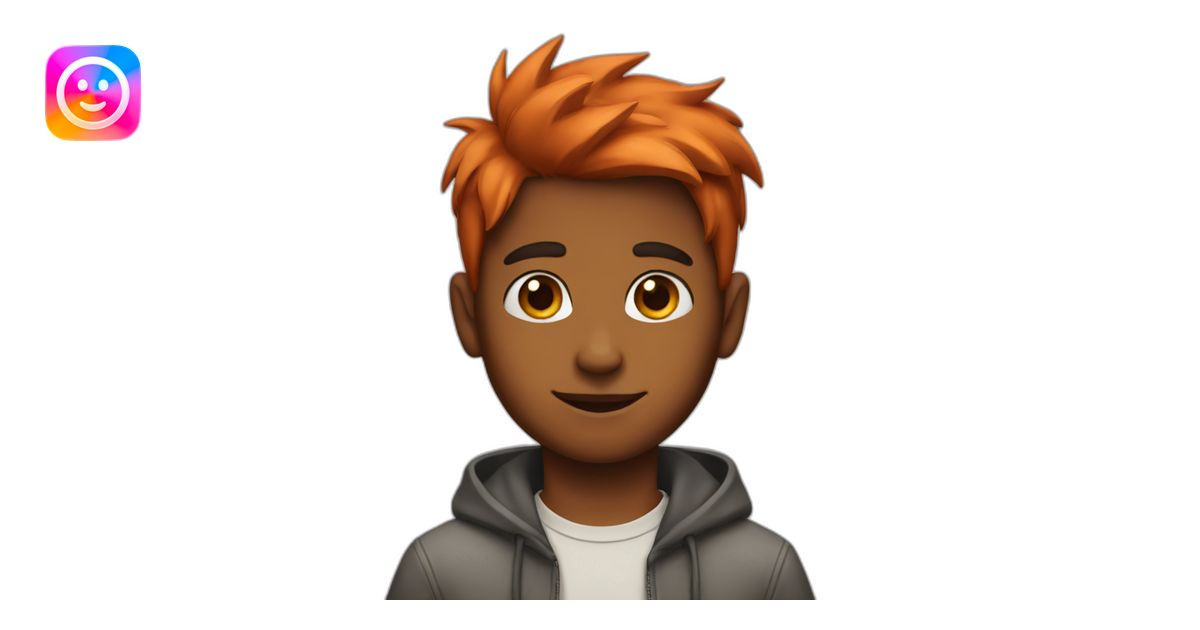 The boy with the fox ears emoji | AI Emoji Generator