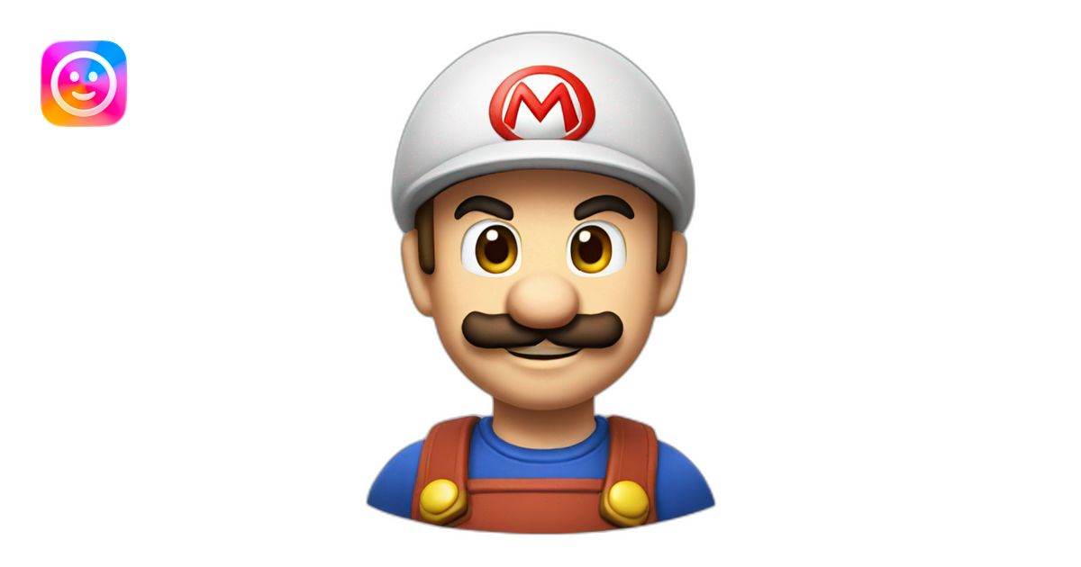 mario emoji | AI Emoji Generator