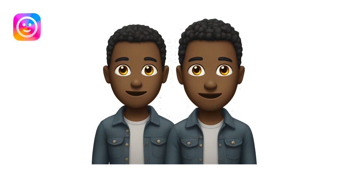 Brothers emoji | AI Emoji Generator