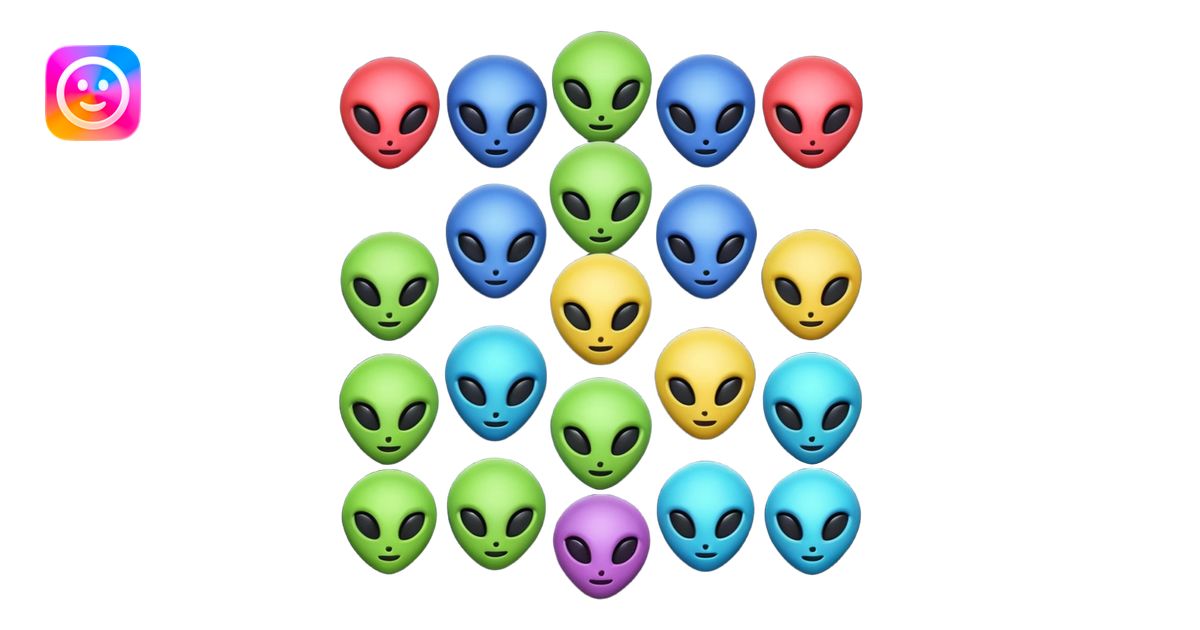 Alien emojis emoji | AI Emoji Generator