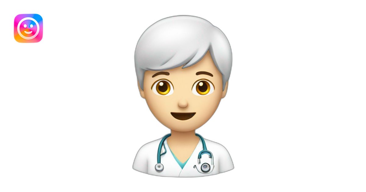 Patient sending sms emoji | AI Emoji Generator
