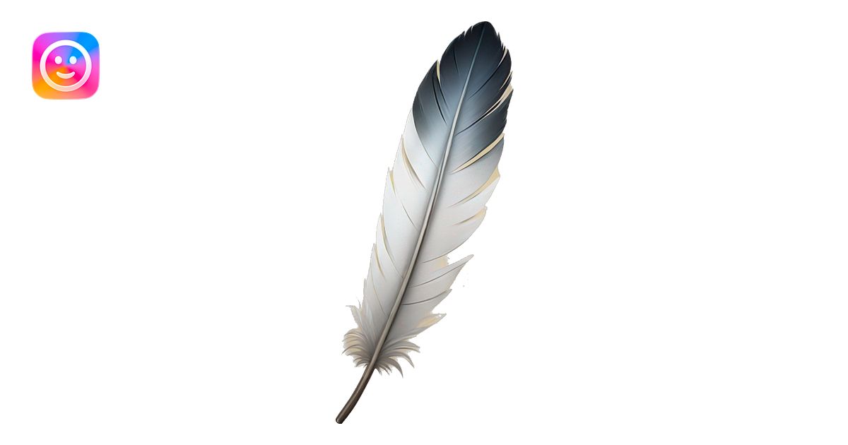 A feather quill emoji | AI Emoji Generator