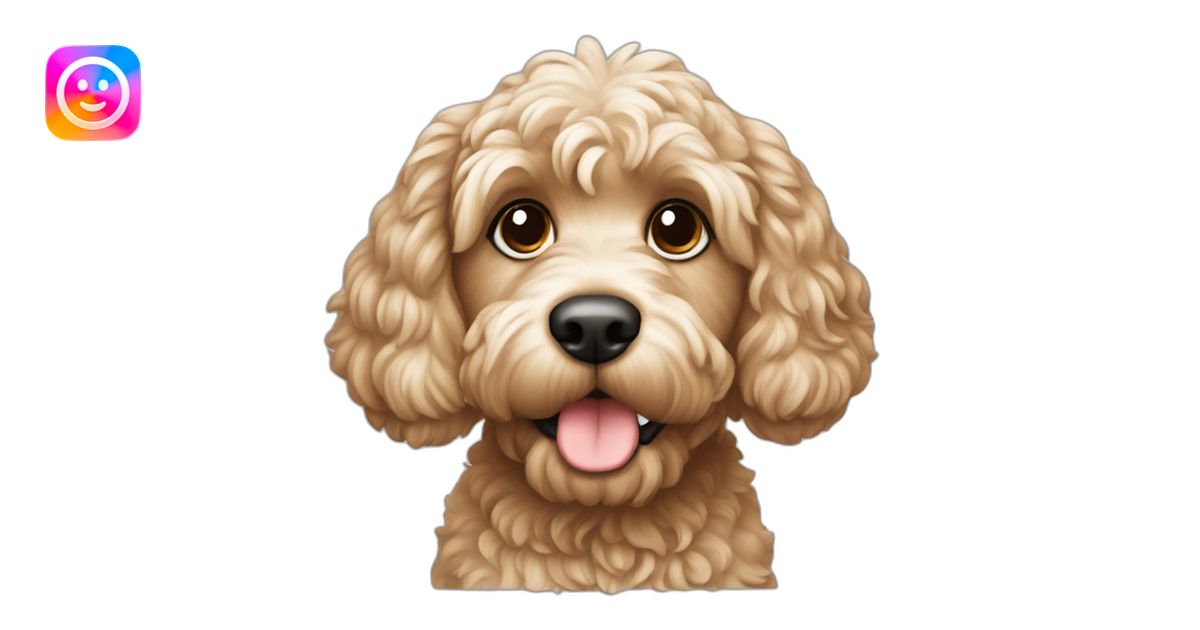 Cockapoo emoji | AI Emoji Generator