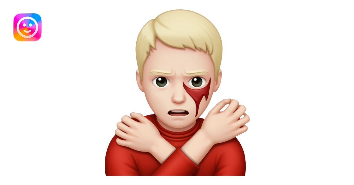 strangling self emoji | AI Emoji Generator