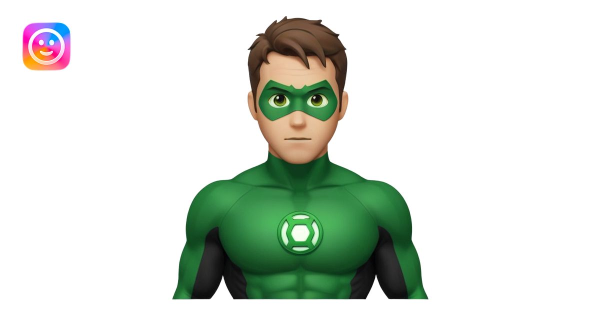 green lantern ryan reynolds emoji | AI Emoji Generator