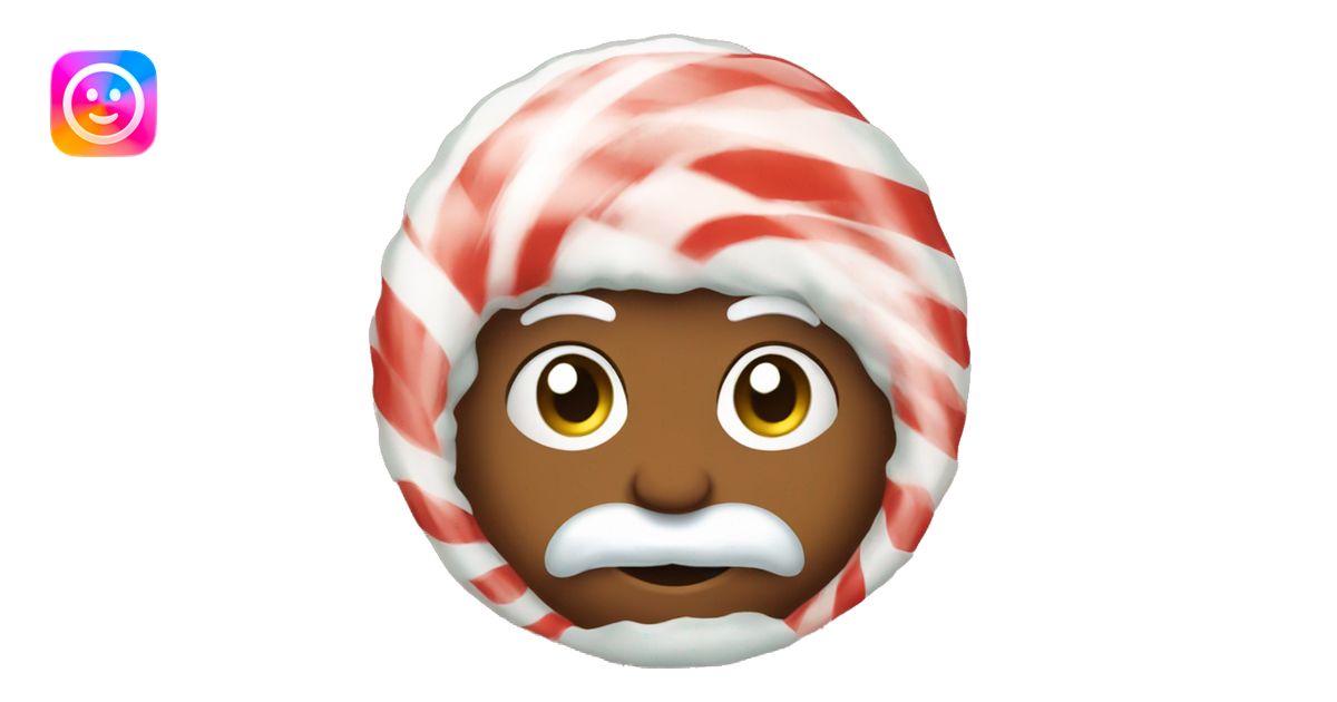 Peppermint round peppermint emoji | AI Emoji Generator