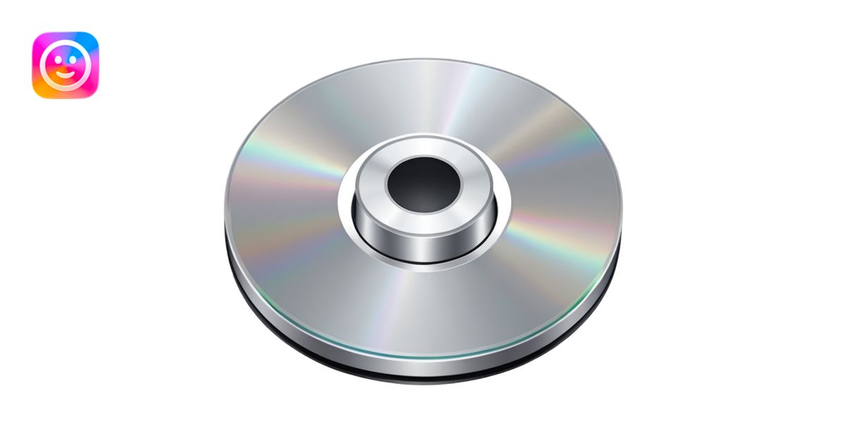 mac os compact disc emoji | AI Emoji Generator