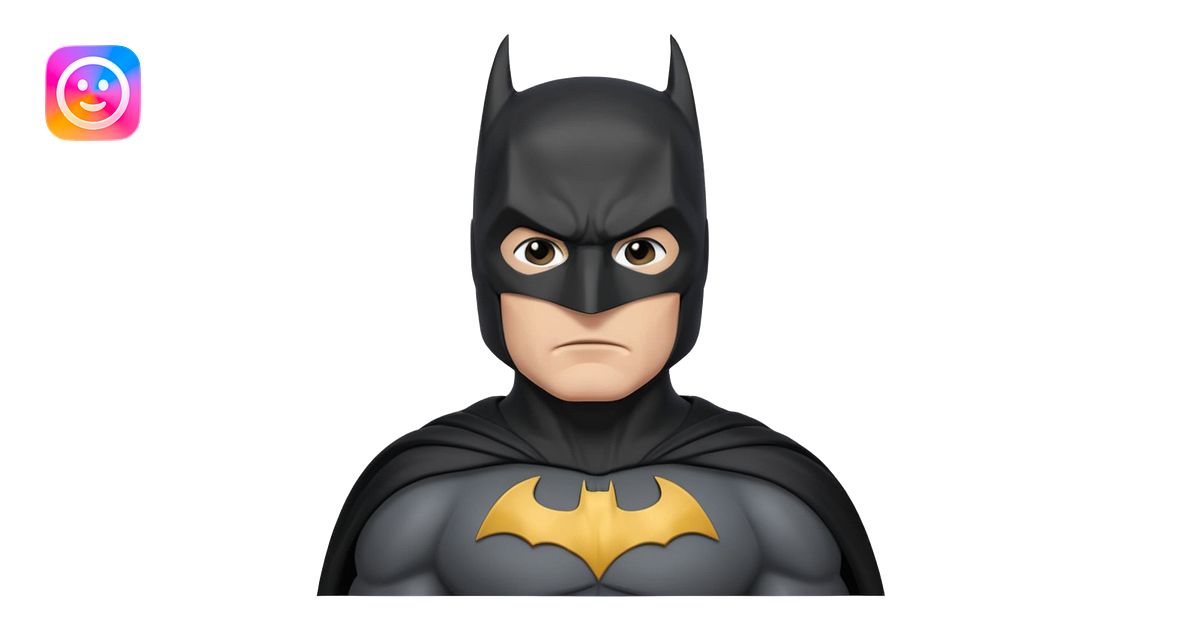 batman emoji | AI Emoji Generator