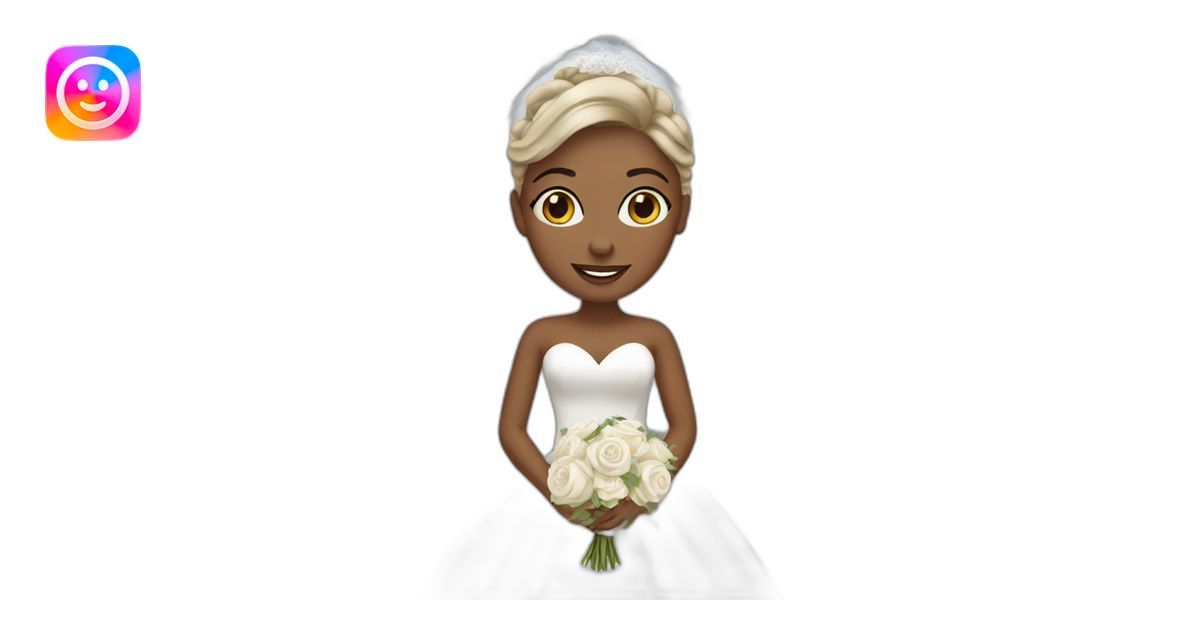 The Bride emoji | AI Emoji Generator