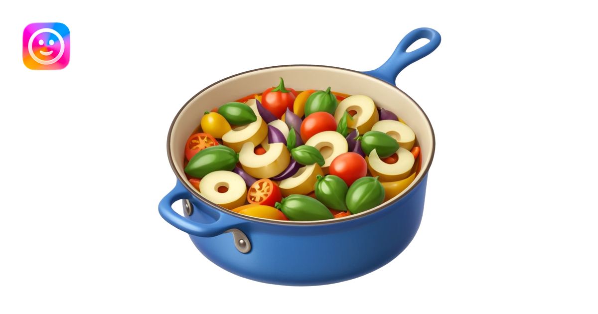 ratatouille dish (final) emoji | AI Emoji Generator