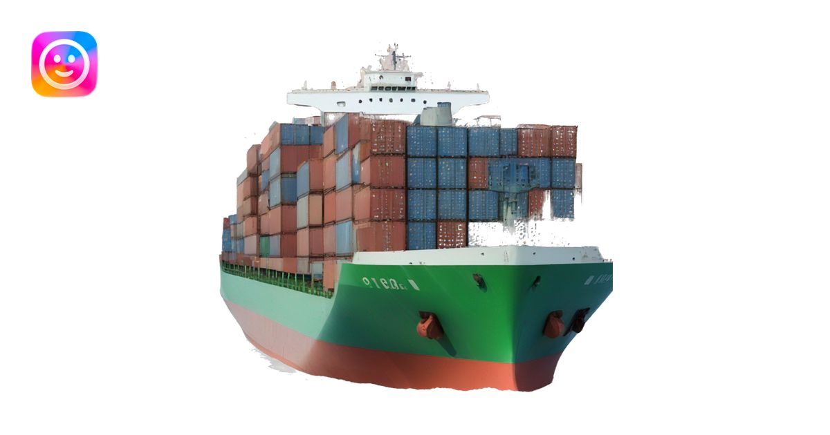 container ship emoji | AI Emoji Generator