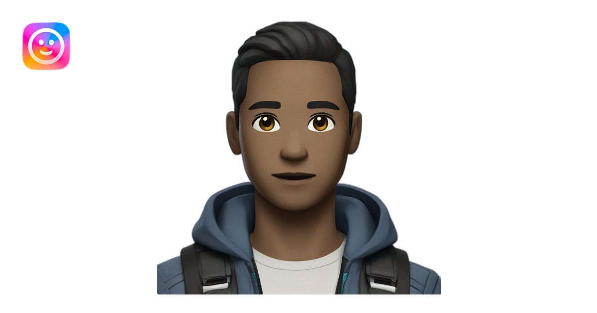 Android Connor from the video game detroit become human emoji | AI ...
