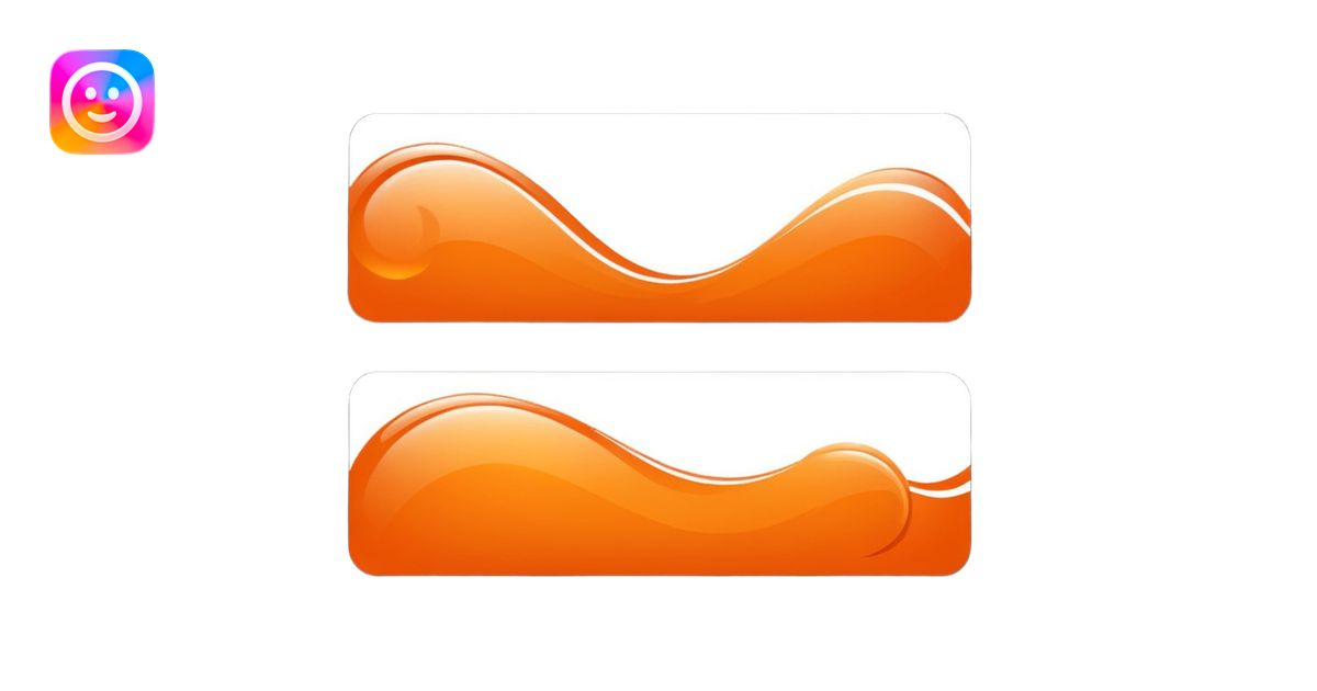 elegant horizontal banner using HEX code #FF6A00 as the color emoji ...