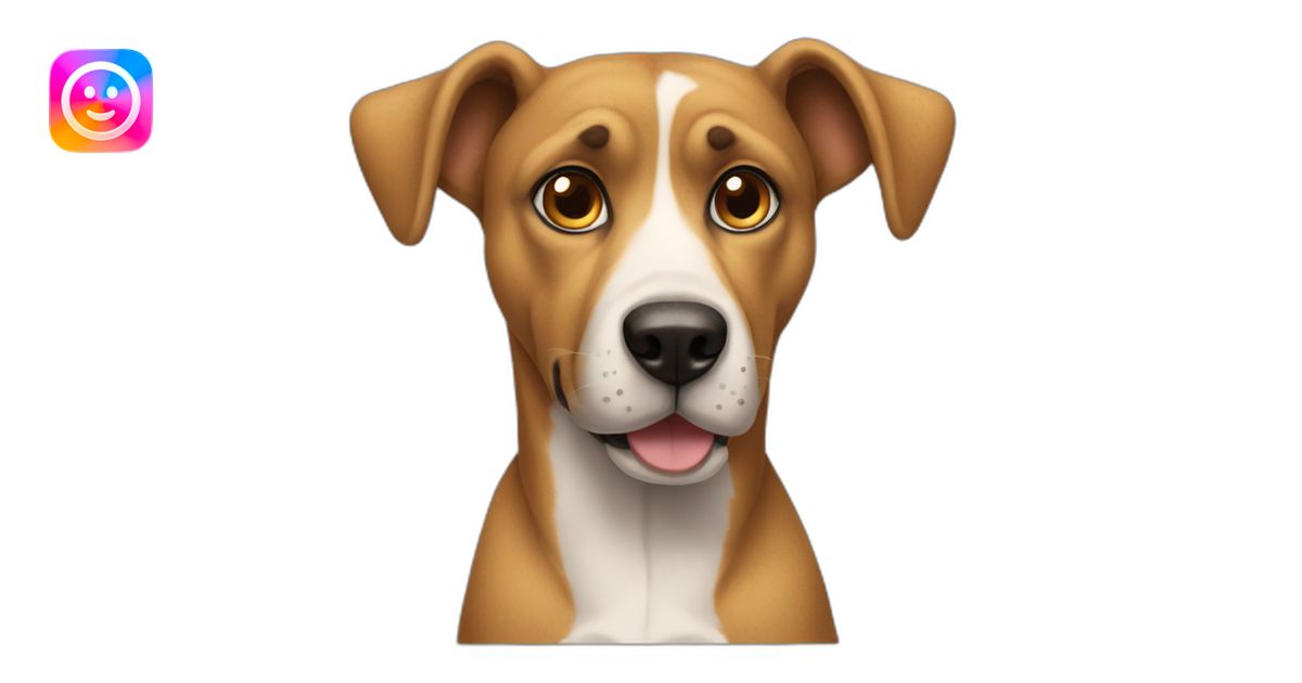 Perro emoji | AI Emoji Generator