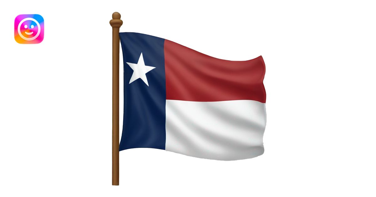 Texas flag emoji emoji | AI Emoji Generator