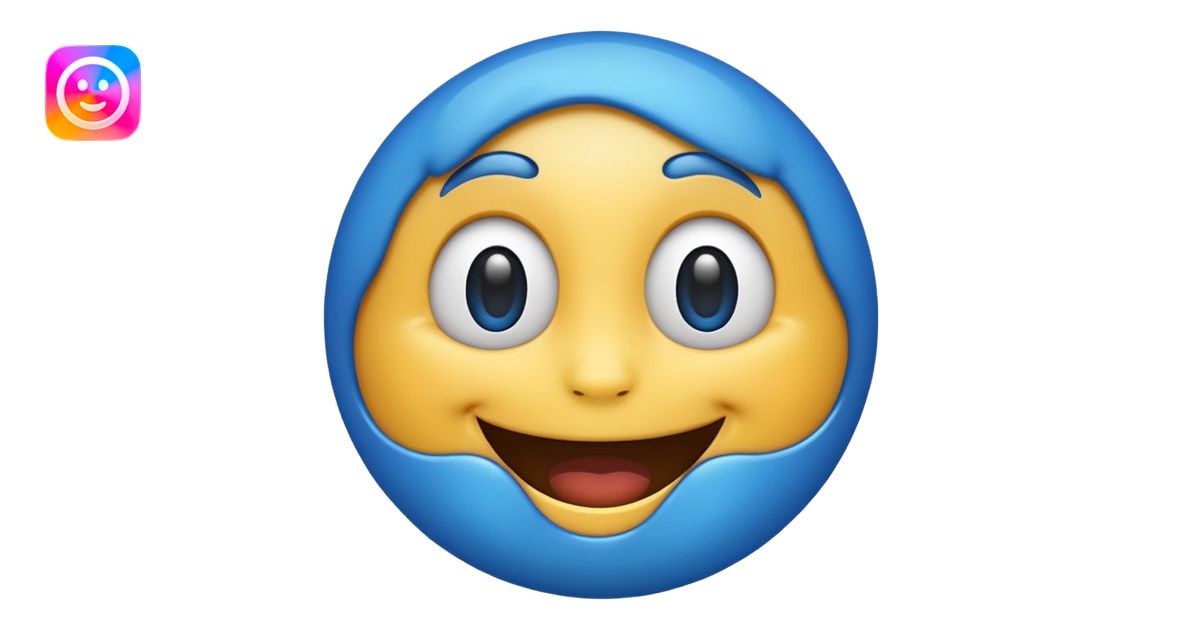 Blue emoji meme emoji | AI Emoji Generator