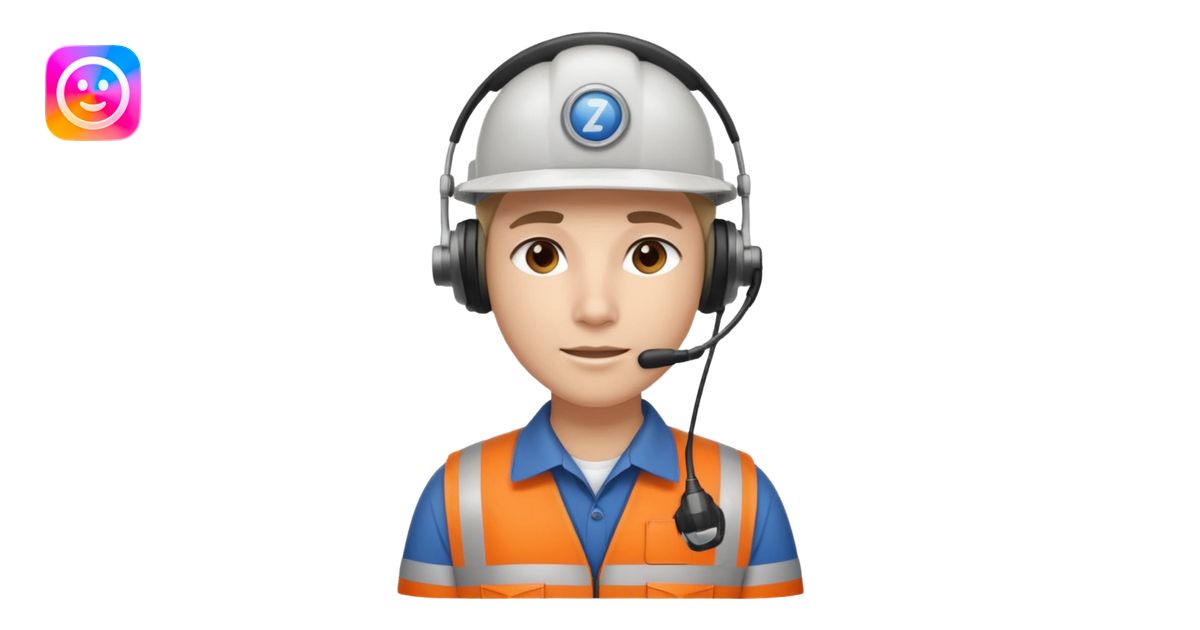Dispatch department worker emoji | AI Emoji Generator