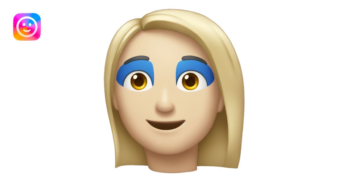 Icono azul de verificación emoji | AI Emoji Generator