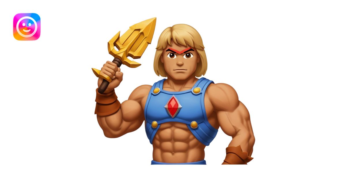 He-man emoji | AI Emoji Generator
