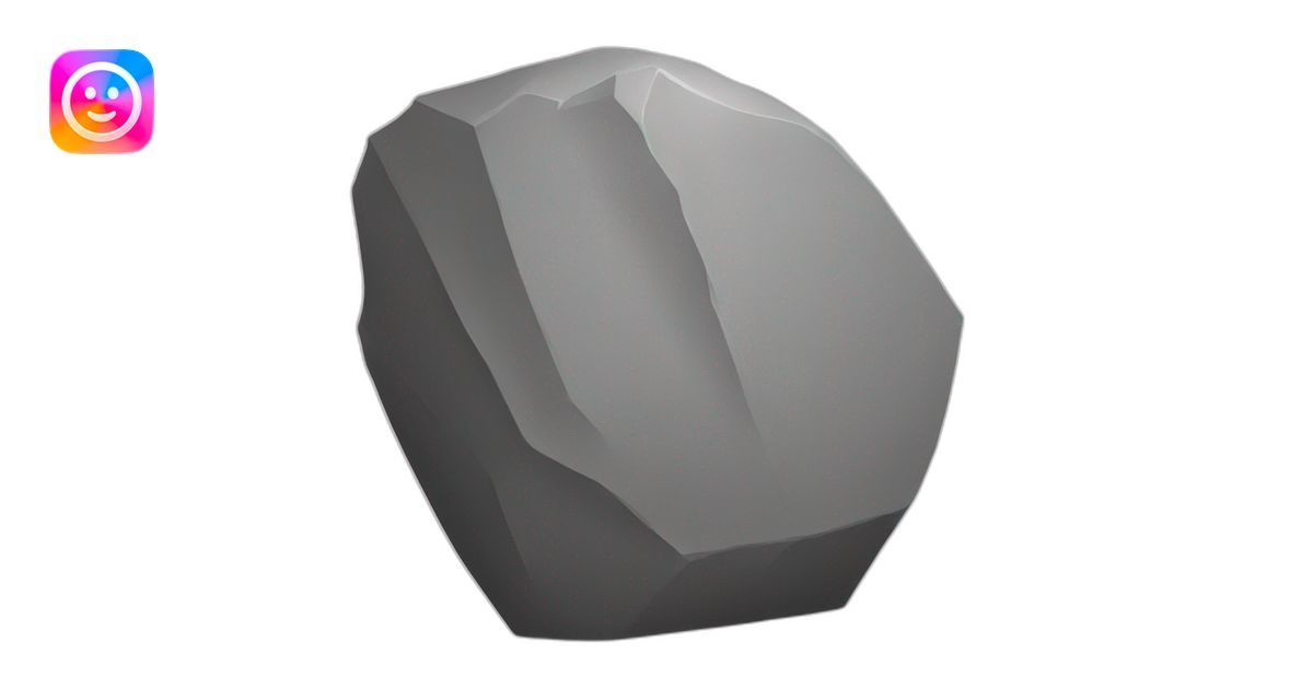 v5-boulder emoji | AI Emoji Generator