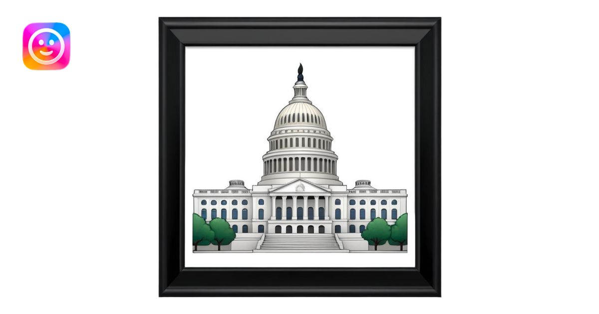 Capitol Building emoji | AI Emoji Generator