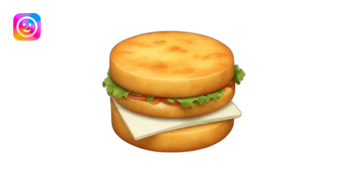 Paneer pattie emoji | AI Emoji Generator