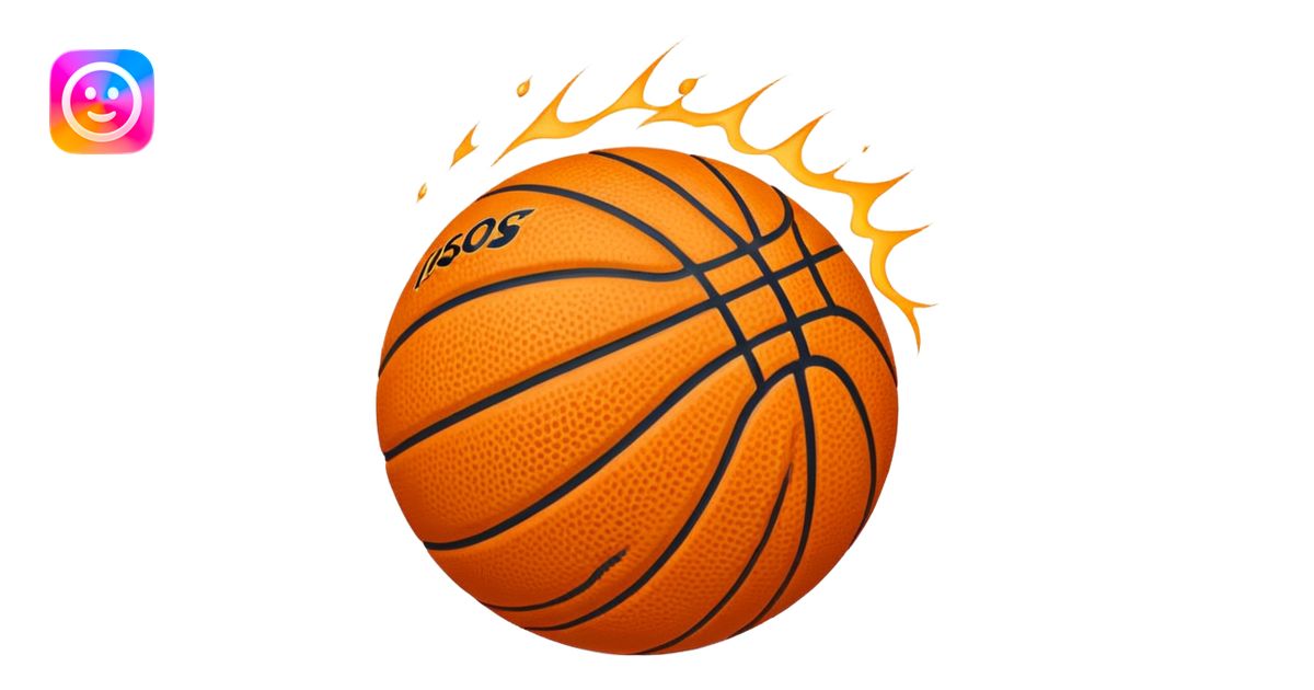 basketball being bounced emoji | AI Emoji Generator