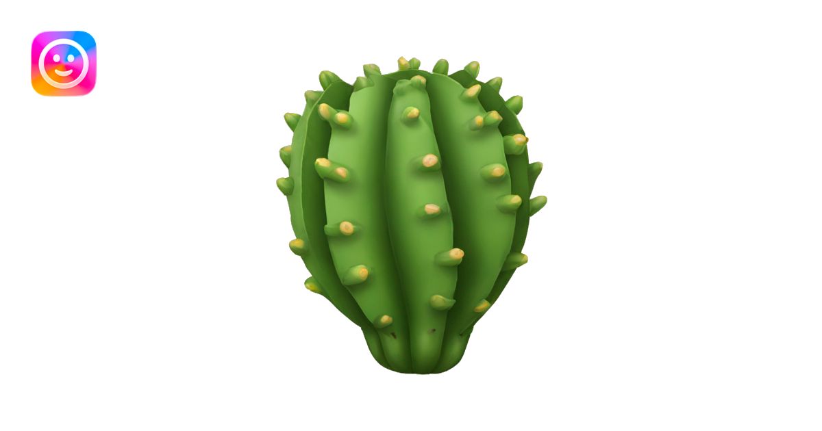 round Nopal emoji | AI Emoji Generator