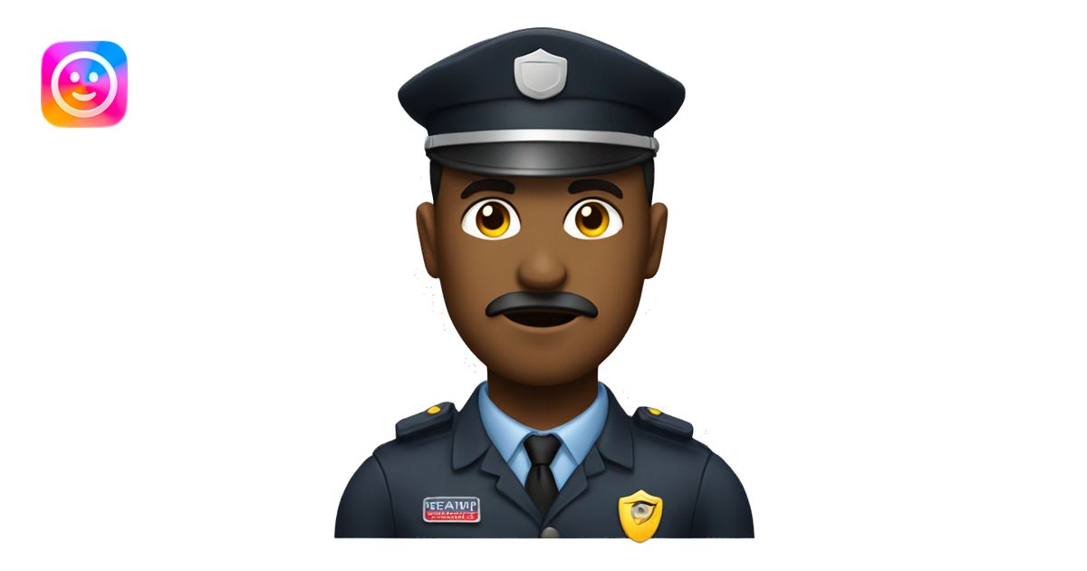 sick security guard emoji | AI Emoji Generator