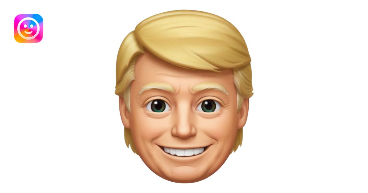 Donald Trump president emoji | AI Emoji Generator