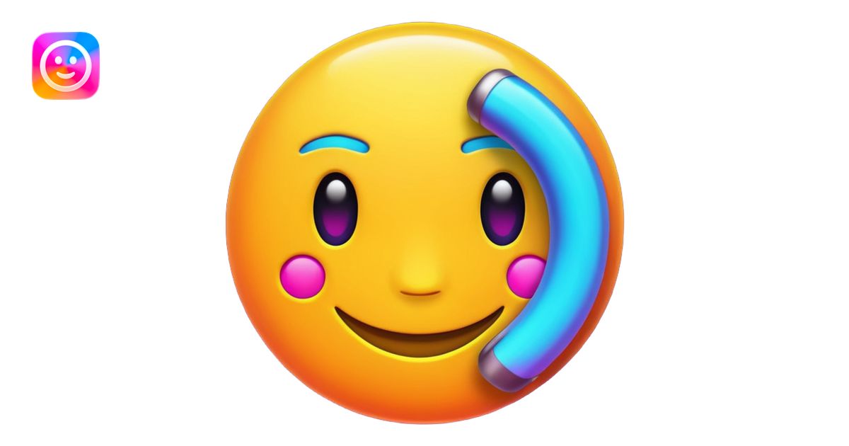 Neon flex emoji | AI Emoji Generator