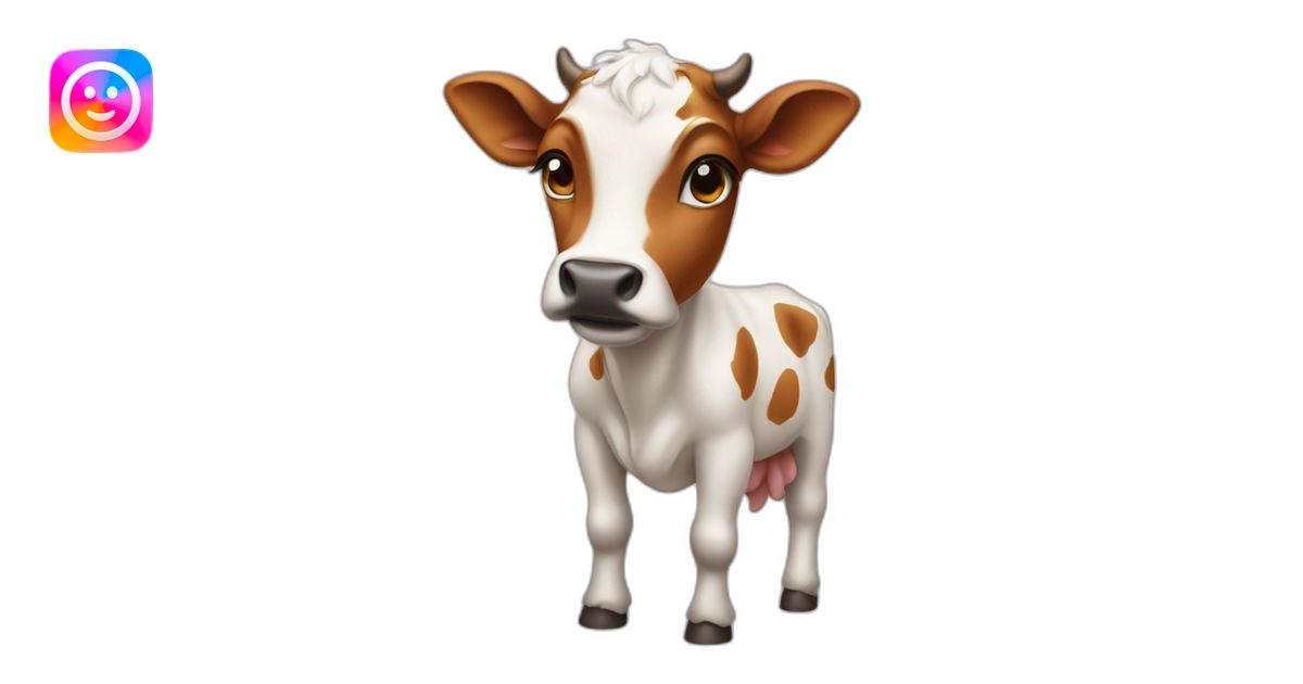 Calf emoji | AI Emoji Generator