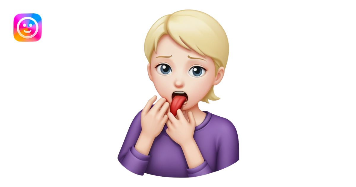 choking itself emoji | AI Emoji Generator