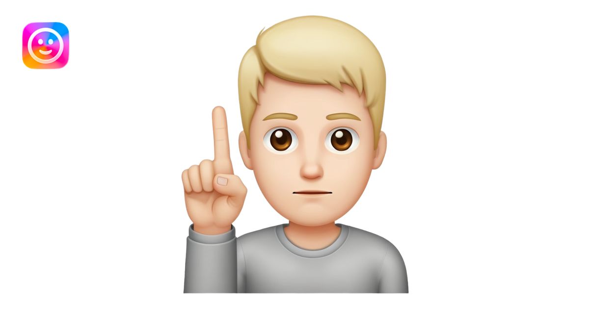 Straight face with middle finger emoji | AI Emoji Generator